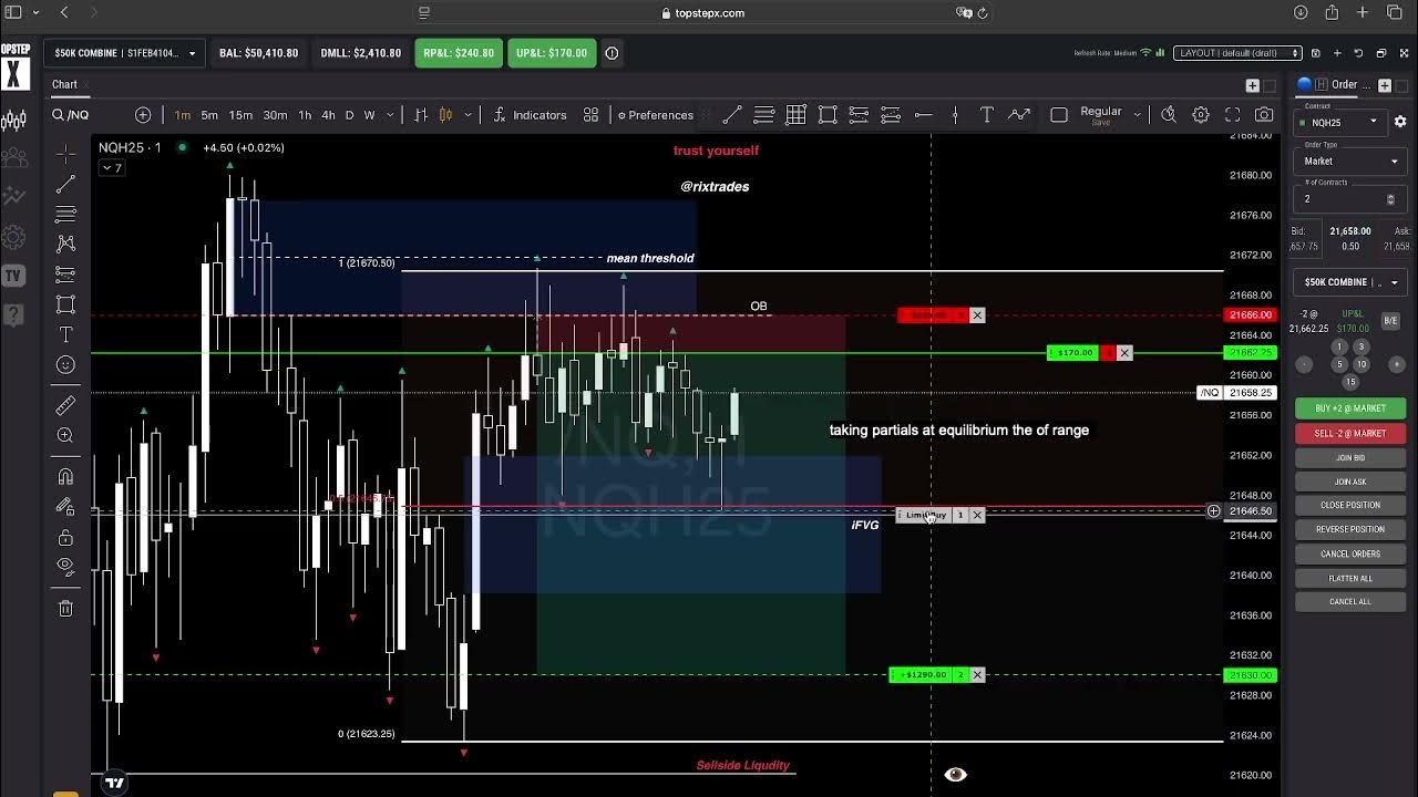 2/04/25 $NQ Trade Execution - YouTube