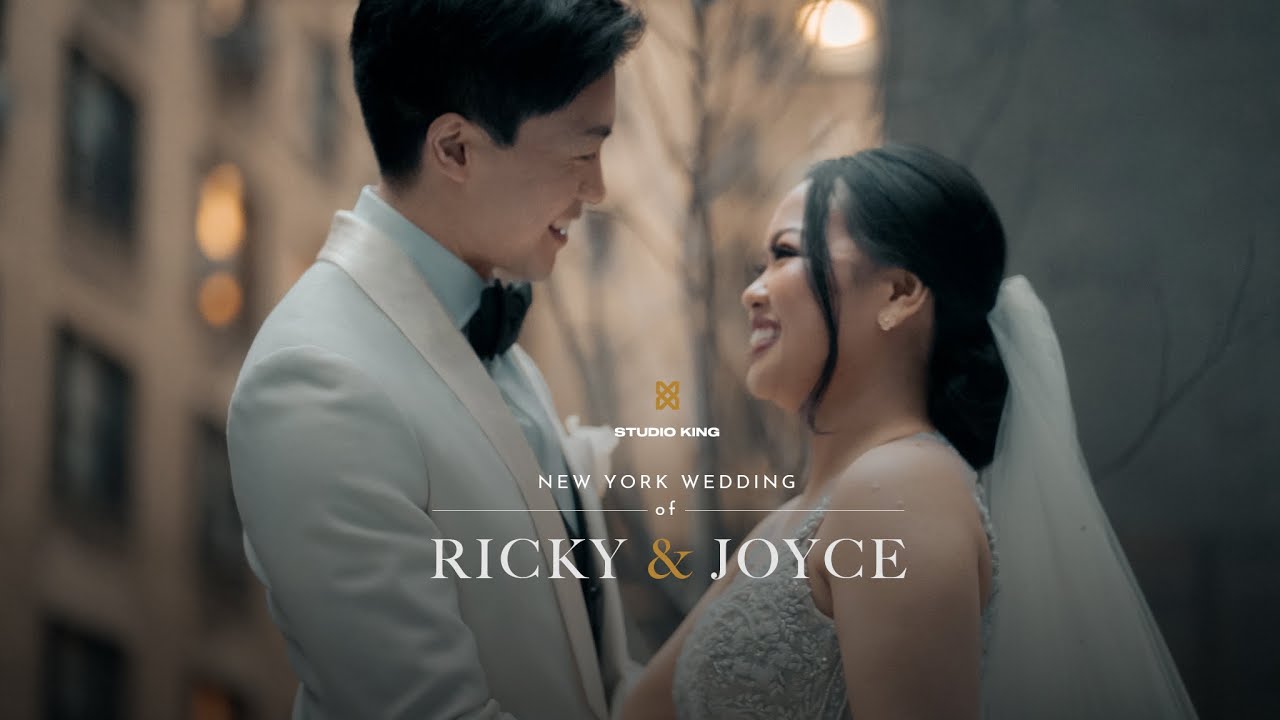 New York Wedding of Ricky and Joyce by Studio King - YouTube