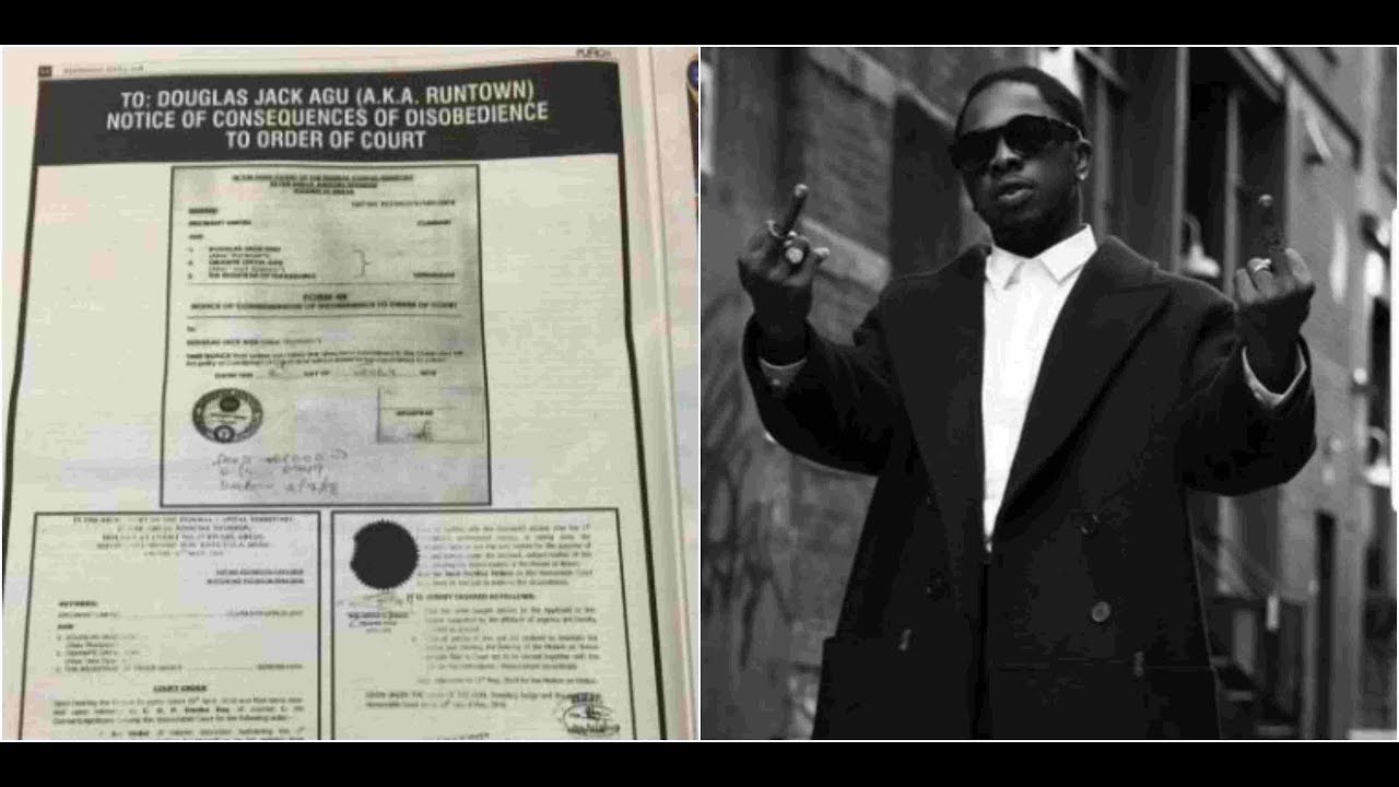 SINGER RUNTOWN IN FRESH TROUBLE- FORMER RECORD LABEL DRAGS HIM TO COURT ...