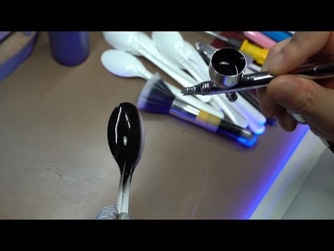 Tutorial: Painting with Airbrush for Beginners 1 [Eng_Sub] - YouTube