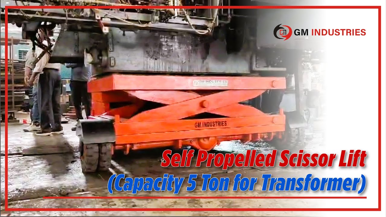5-Ton Self-Propelled Scissor Lift | Heavy-Duty Solution for ...