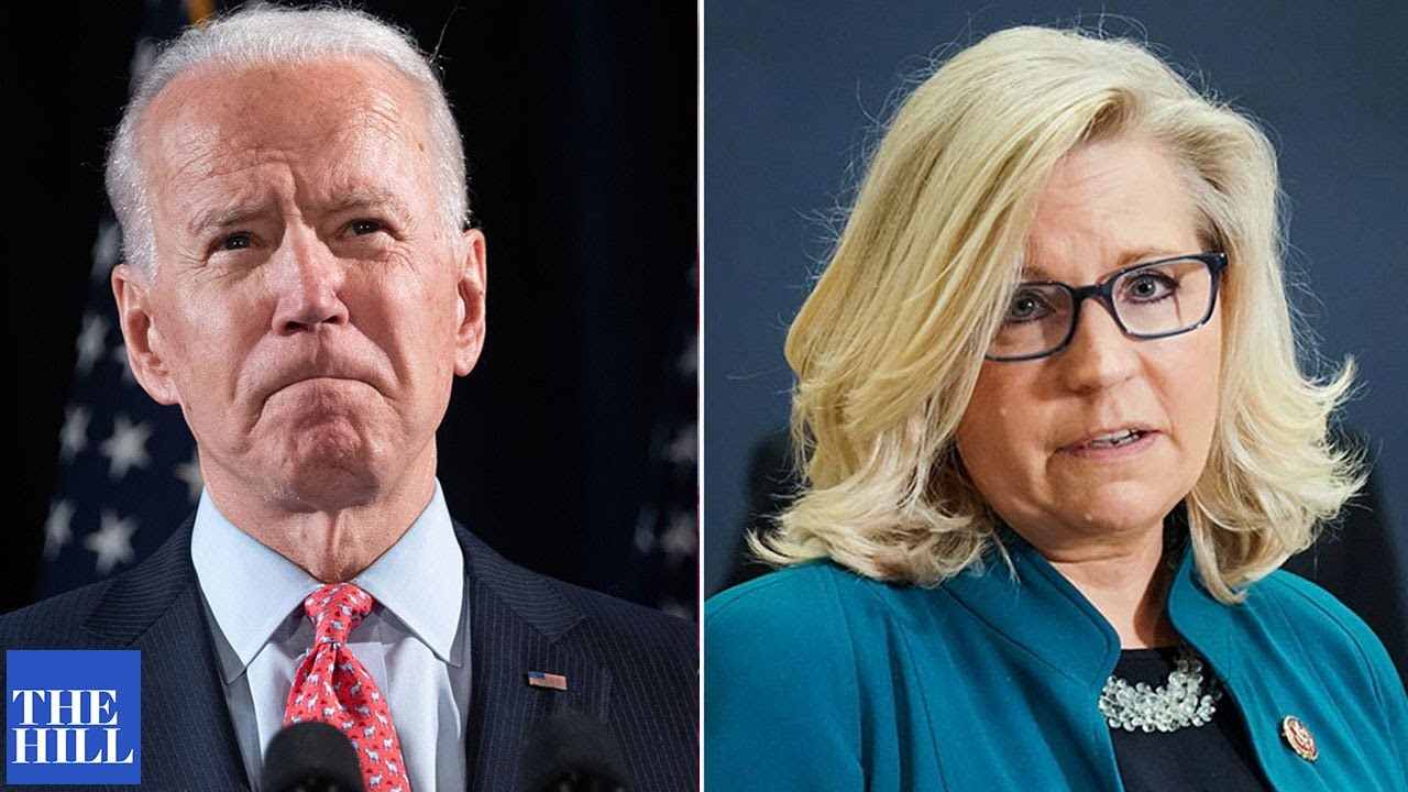 President Biden responds to Republican efforts to oust Liz Cheney from ...