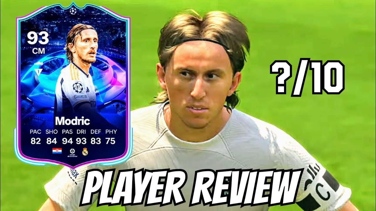 LUKA MODRIC (93) RTTK ! PLAYER REVIEW | EAFC 24 ULTIMATE TEAM - YouTube