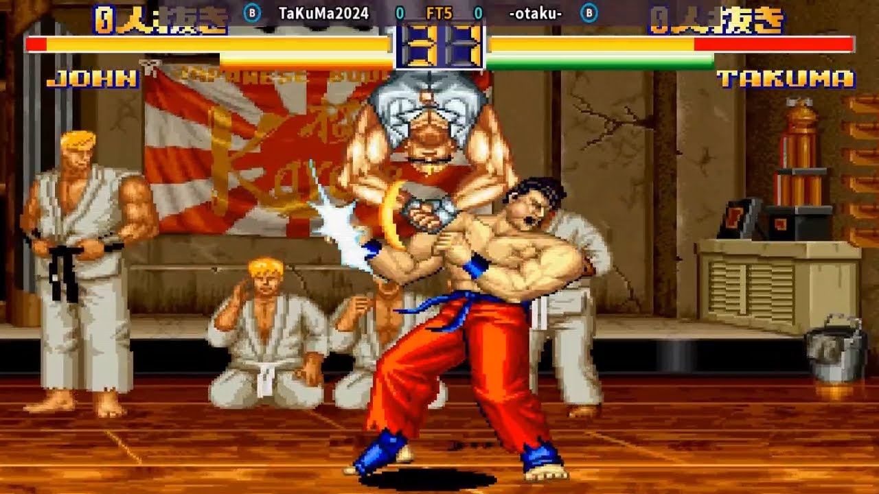 Fightcade 👊 Art Of Fighting 2 👊🏾 TaKuMa2024 🇰🇷 Vs -Otaku- 🇵🇪 FT5 👊 ...