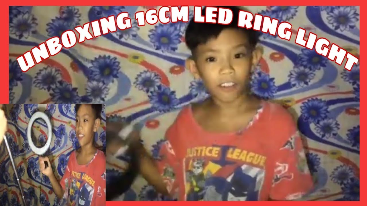 UNBOXING 16cm LED RING LIGHT | Jello&Jella vlog - YouTube