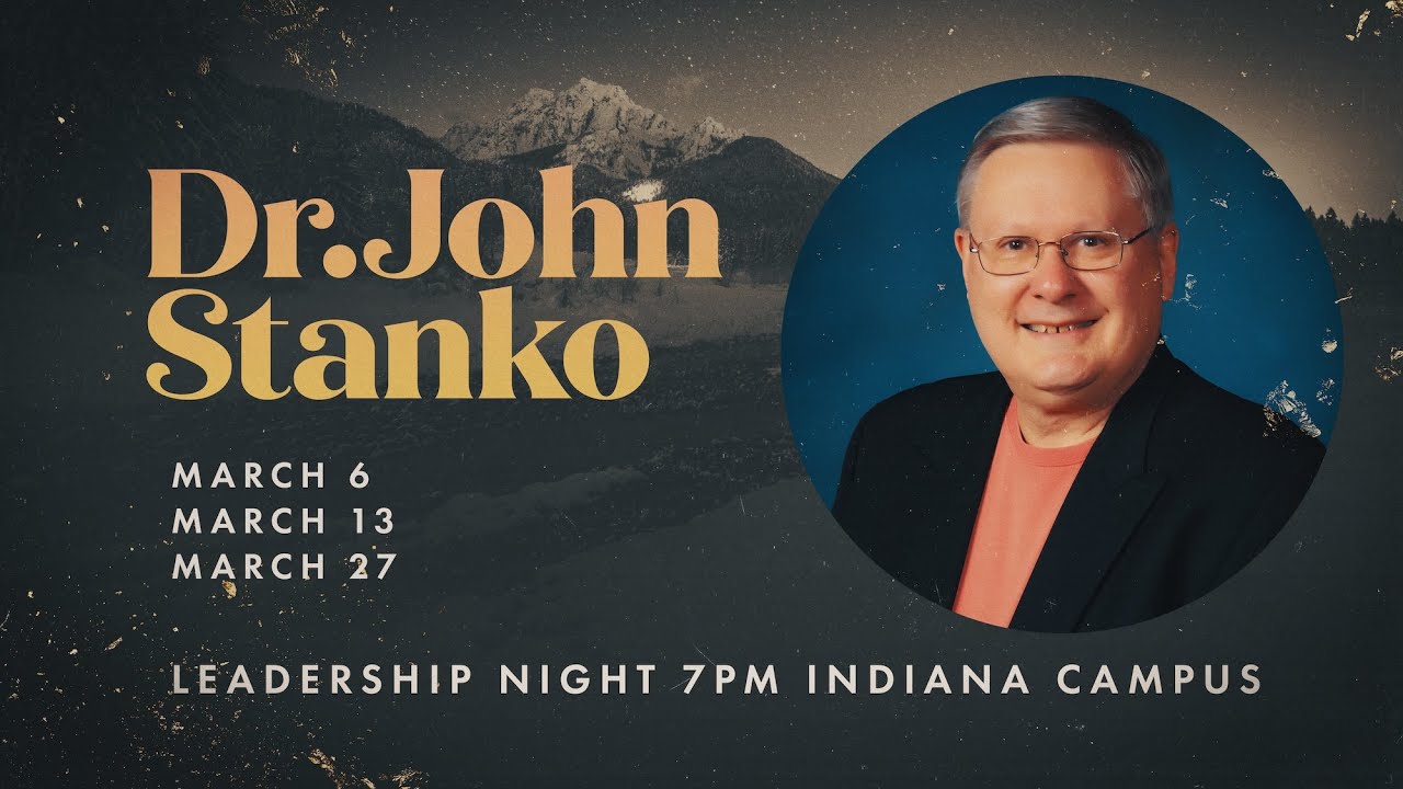 Leadership Night - Dr. John Stanko: Purpose - YouTube