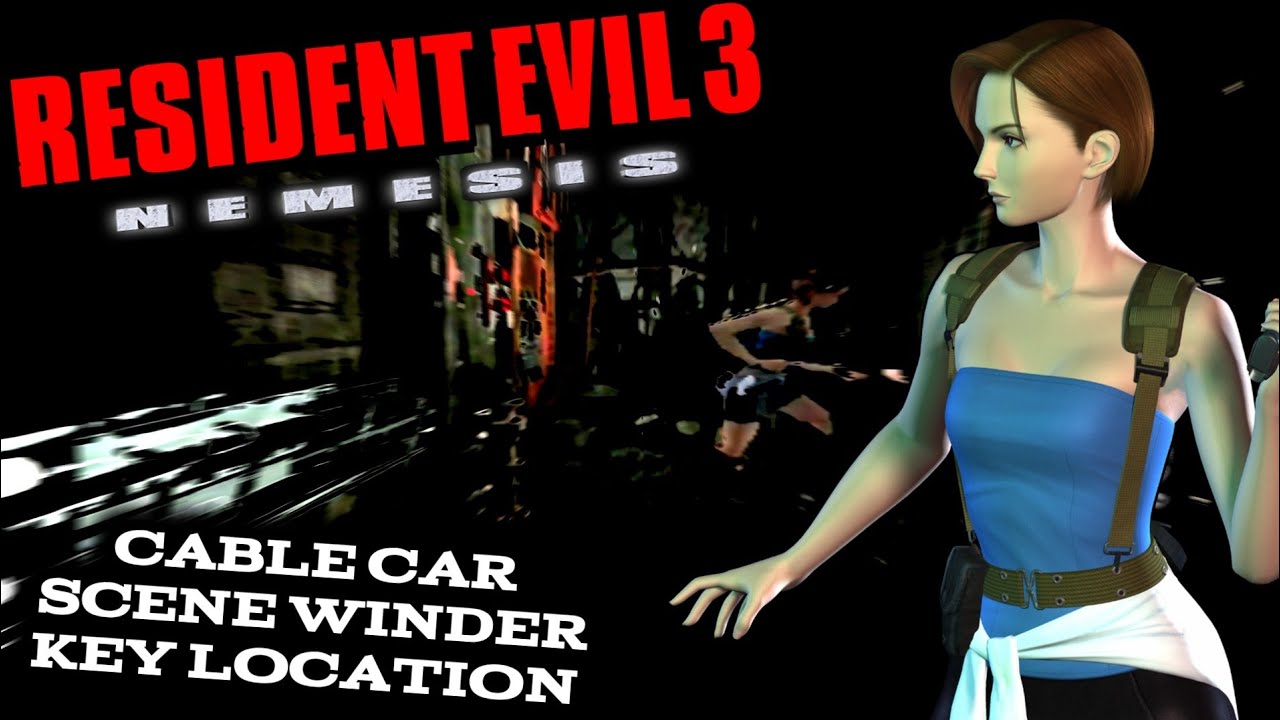 Resident Evil 3 Nemesis Cable Car Scene/Winder Key Location - YouTube