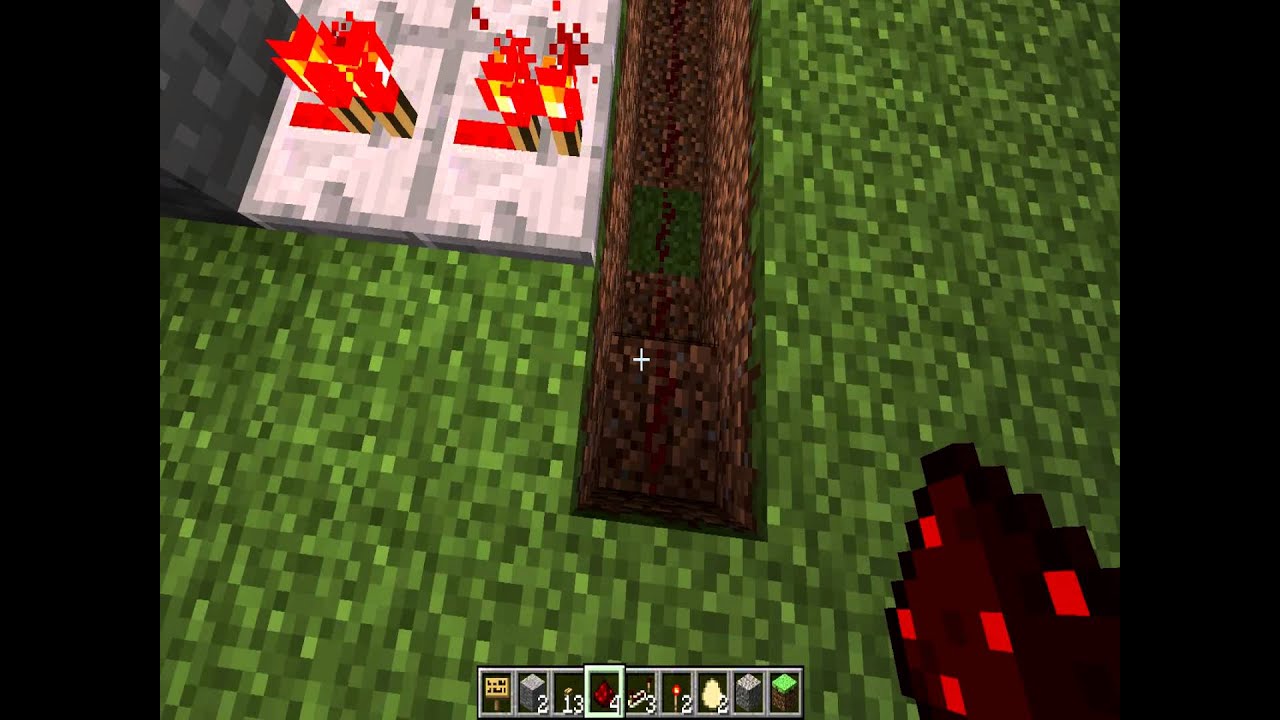 minecraft combination lock tutorial - YouTube