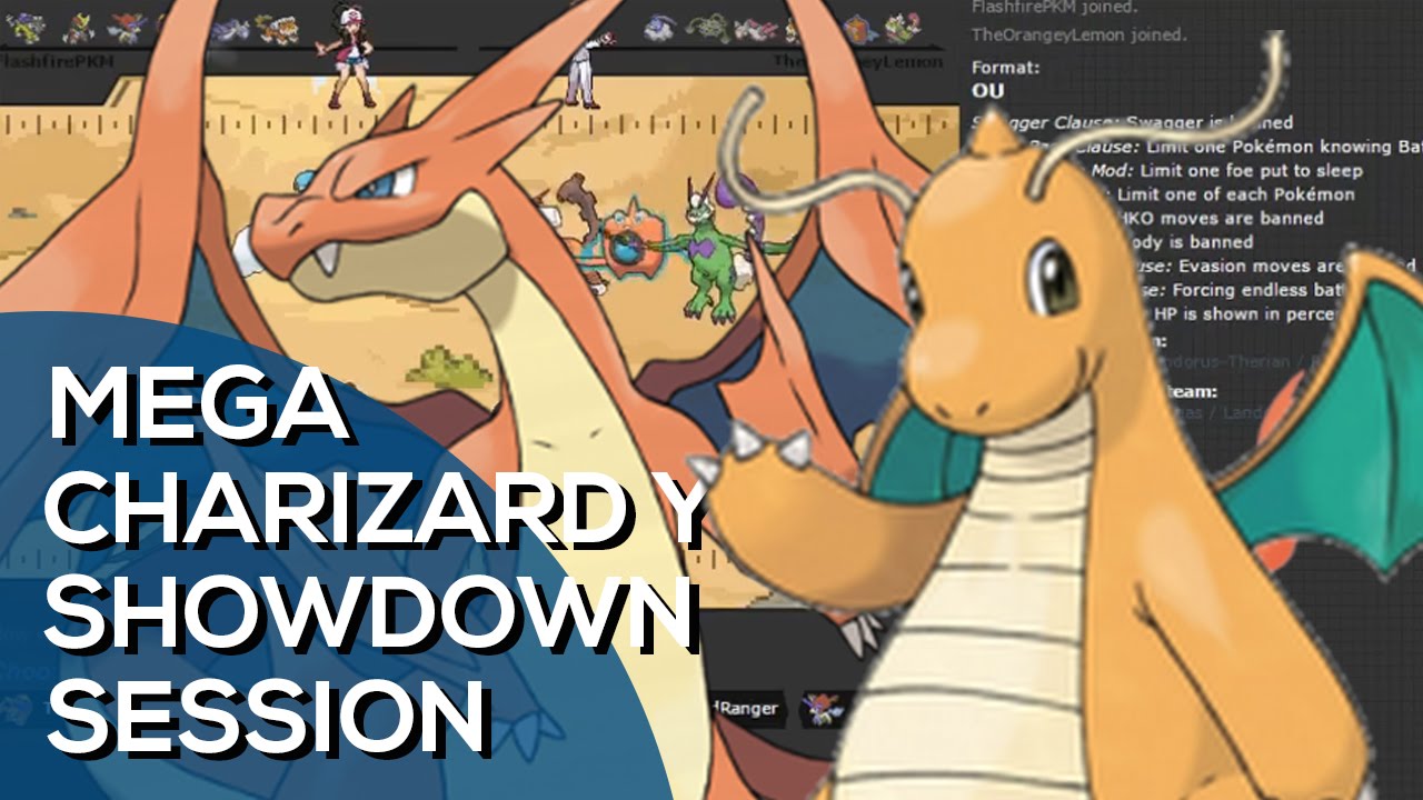 Dragonite be Scary - Mega Charizard Y (Pokemon Showdown ORAS OU Facecam ...
