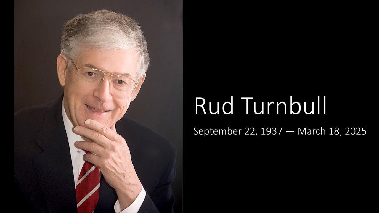 Remembering Rud Turnbull - YouTube
