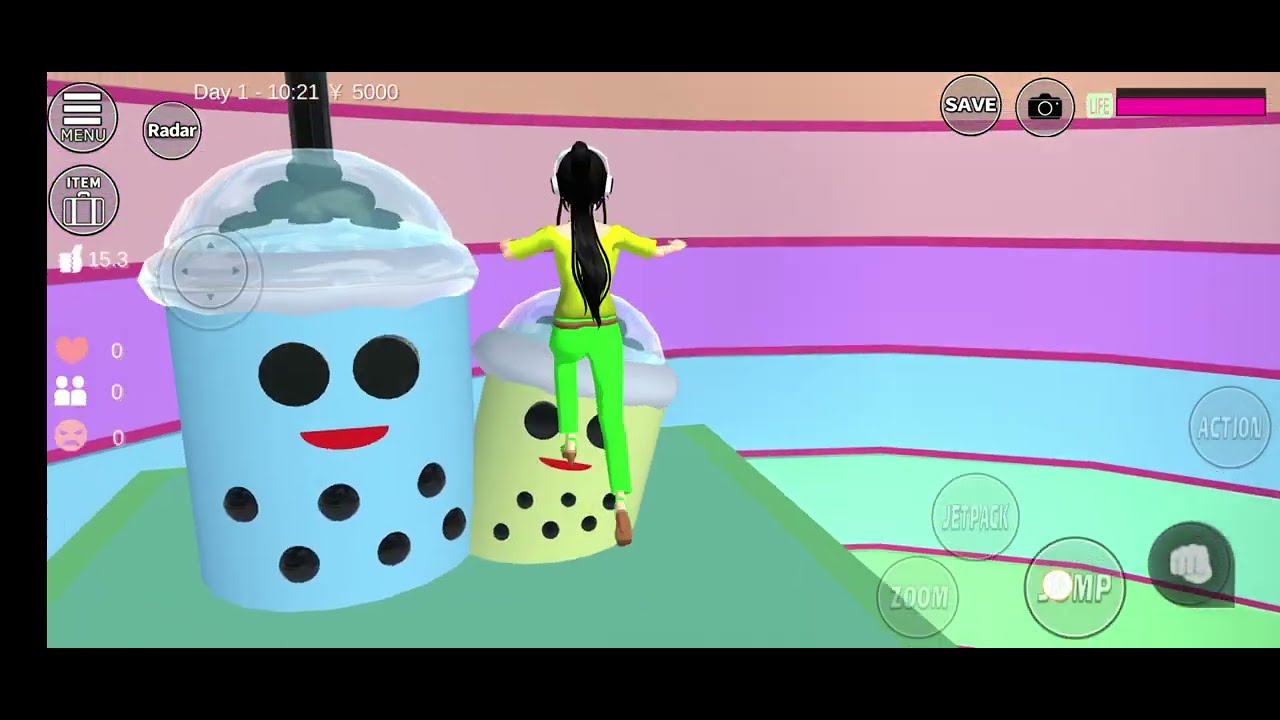 Parkour ice cream Jumbo Game Sakura Simulator - YouTube