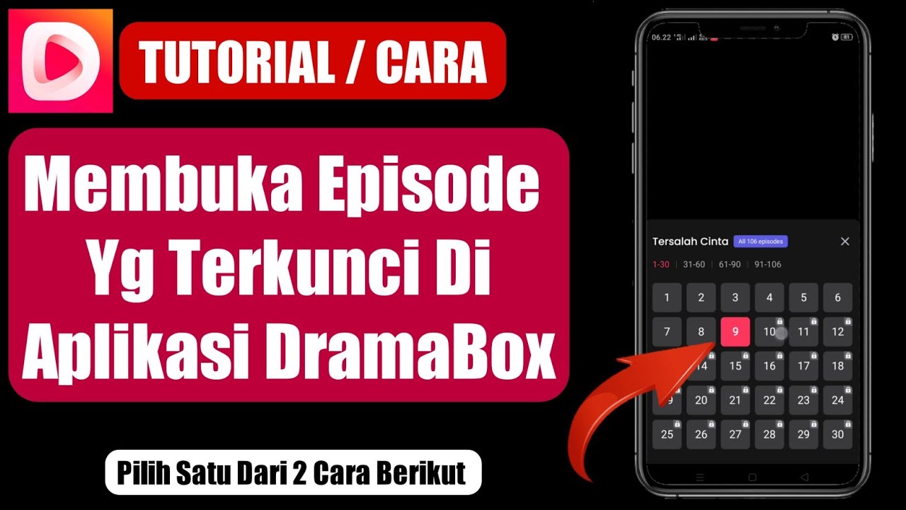 Cara Membuka Episode Yg Terkunci Di Aplikasi Drama Box - YouTube