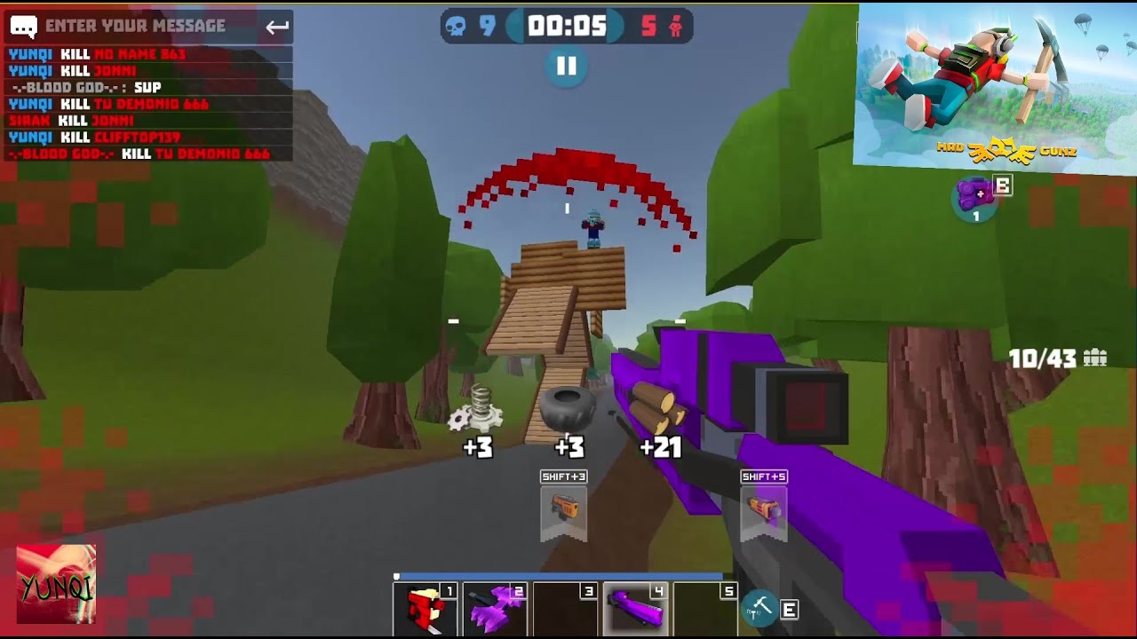 Mad gunZ gameplay mad gunz shooter, battle royale, poki crazy game,pc ...