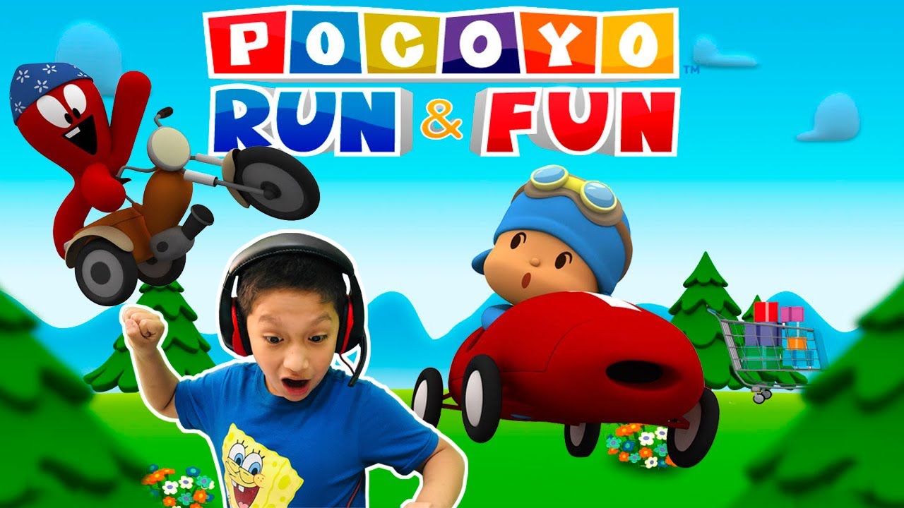 Pocoyo - Run y Fun Nuevo Cochecito Vamoosh Cap. 2 - Juegos para Niños ...