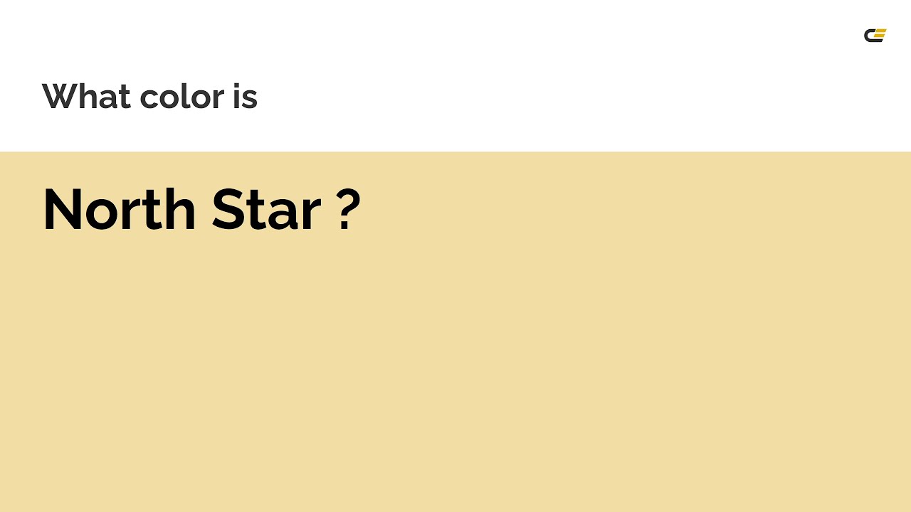 North Star color #f2dea4 hex Cool Yellow color f2dea4 - YouTube