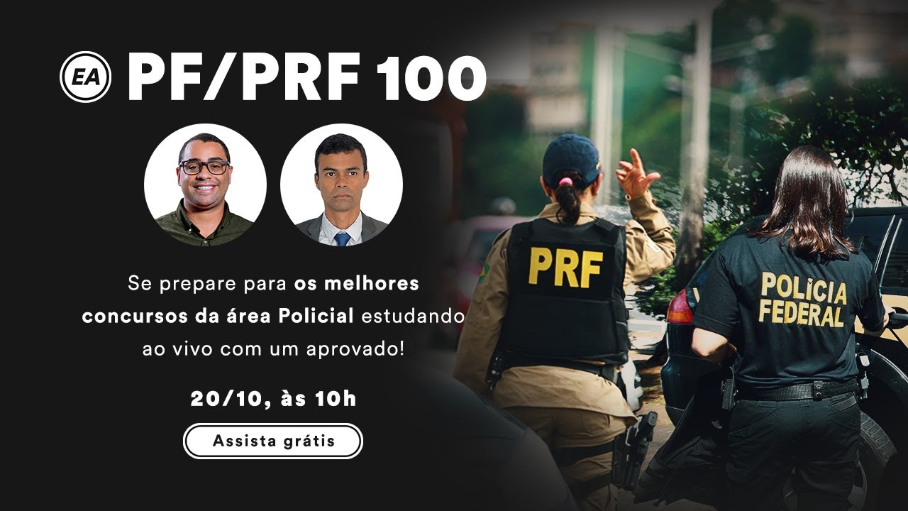 EA PF/PRF 100 - Se prepare para os melhores concursos Policiais ...