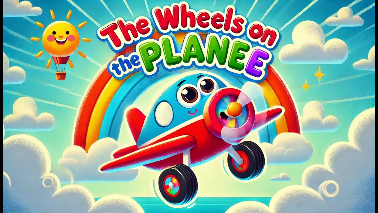 The Wheels on the Plane ️ | Fun Airplane Song| Fun Kids Song & Dance ...
