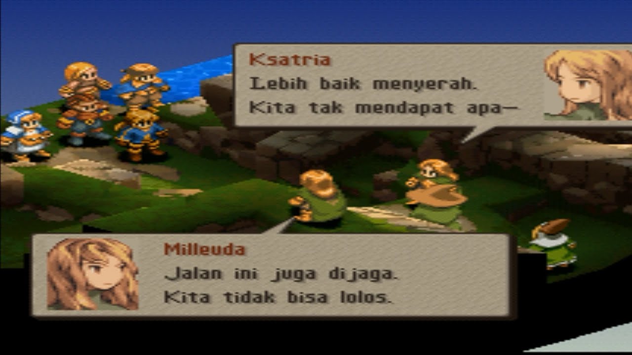 Final Fantasy Tactics Bahasa Indonesia - Episode 8 - Lenalia Plateau ...