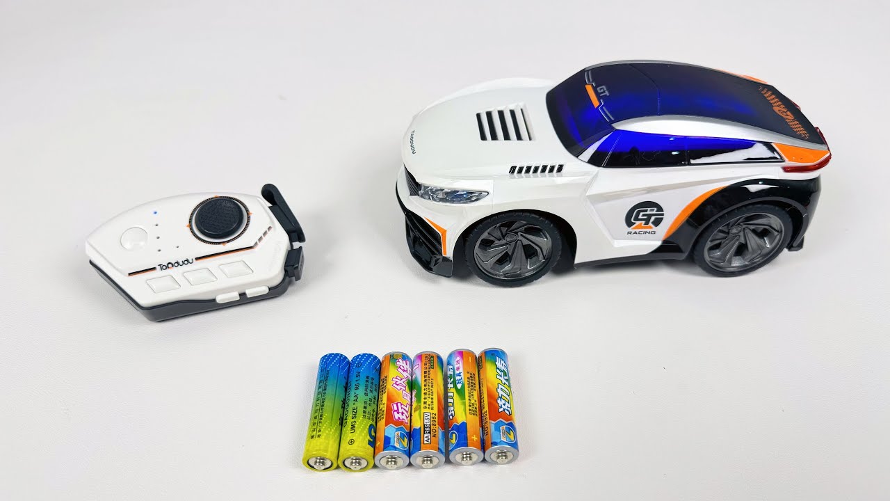 Unboxing RC drift car, smart remote control car, DJ clown, and ...