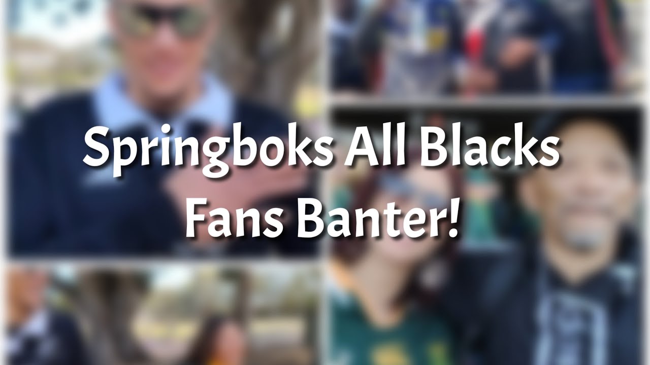 Good old Springboks | All Blacks Fans Banter! - YouTube