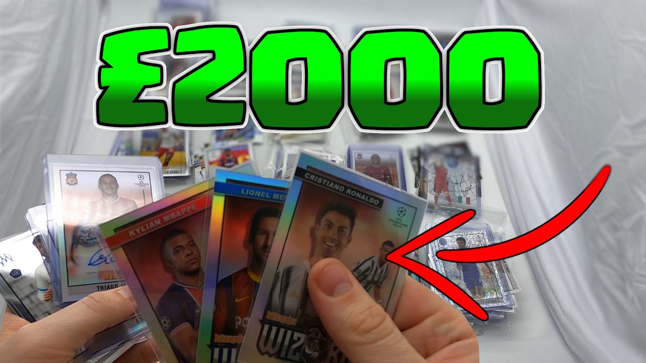 £2000 Bundle Of Football Cards Found At Car-boot Sale... - YouTube