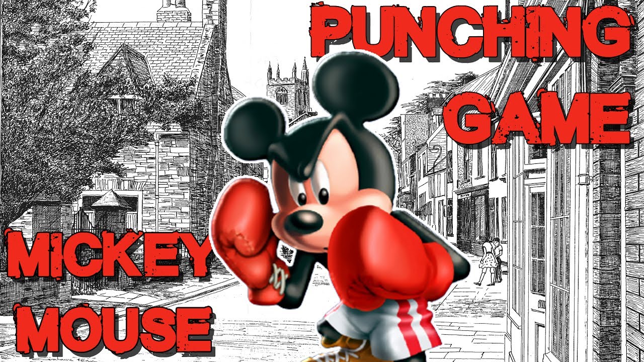 Mickey mouse punch game - YouTube