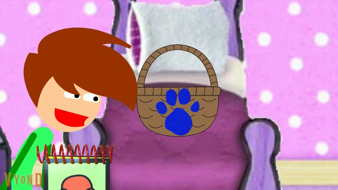 blue's clues drawing 3 clues: can you help? - YouTube