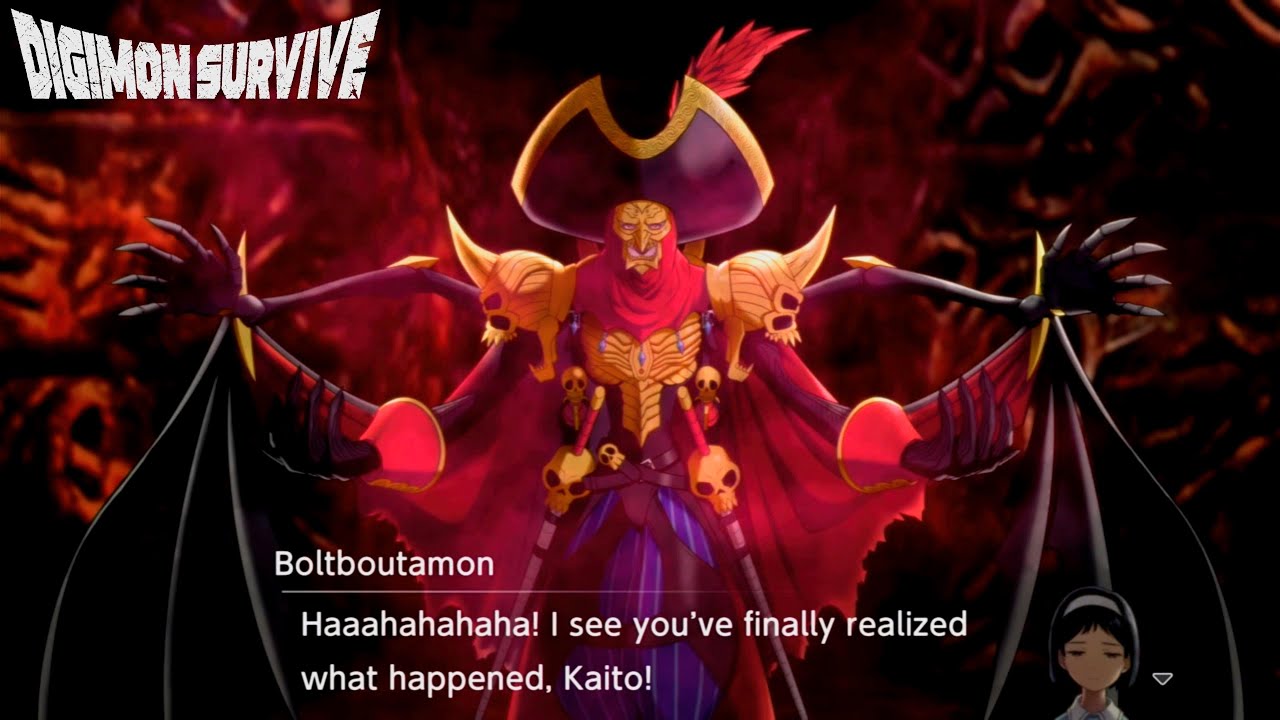 Digimon Survive - Boss fight Boltboutamon power of maiden & Path of the ...
