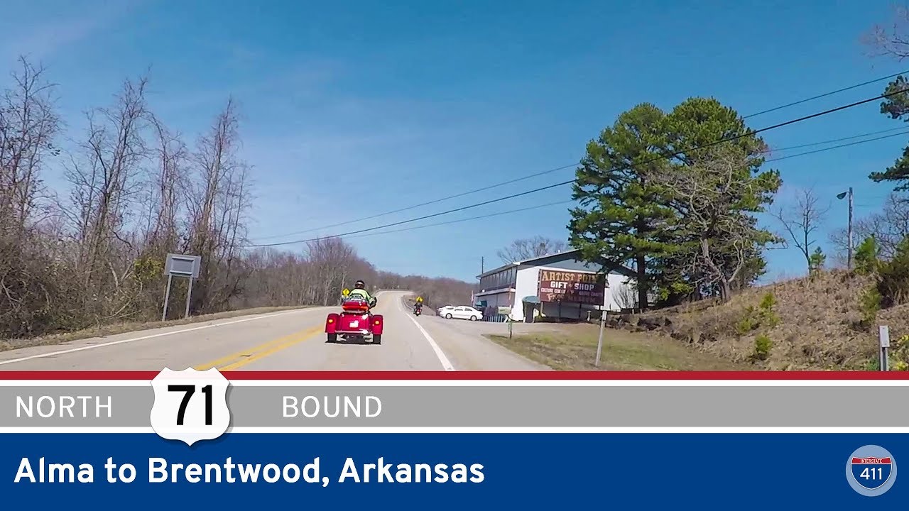U.S. Highway 71 - Alma to Brentwood - Arkansas | Drive America's Highways 🚙 - YouTube