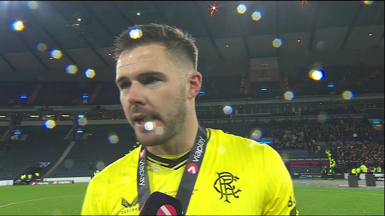 Rangers' Jack Butland on his "best week in football" and winning the ...