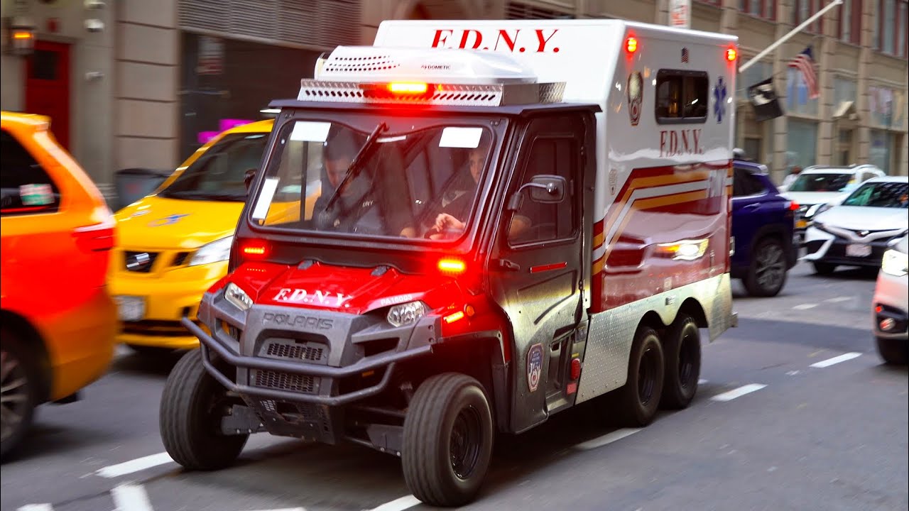 FDNY ASAP Medic Unit responding - YouTube