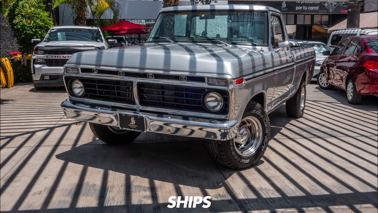 Ford F-150 Custom 1973 en Ships, recorrido - YouTube