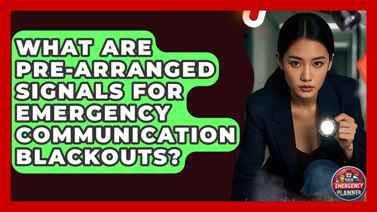 What Are Pre-arranged Signals For Emergency Communication Blackouts ...