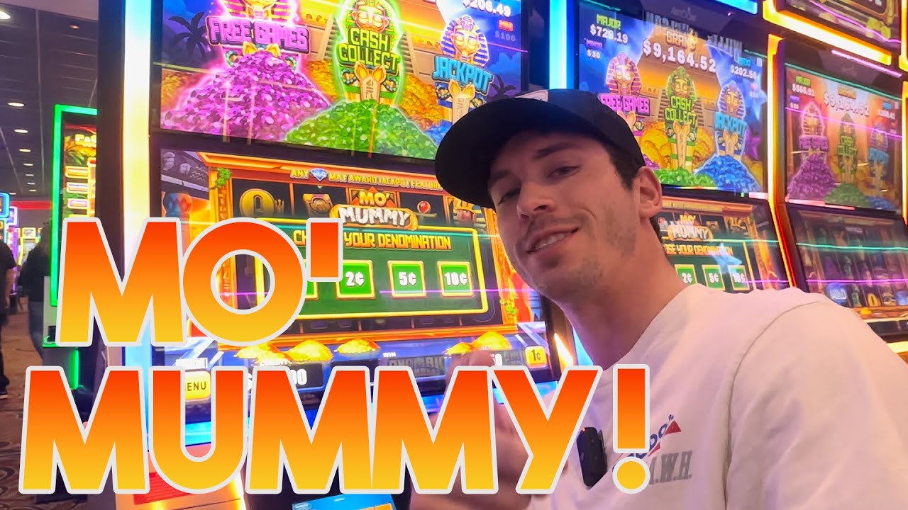 Big Win On The New Mo' Mummy Slot Machine At Coushatta Casino Resort ...