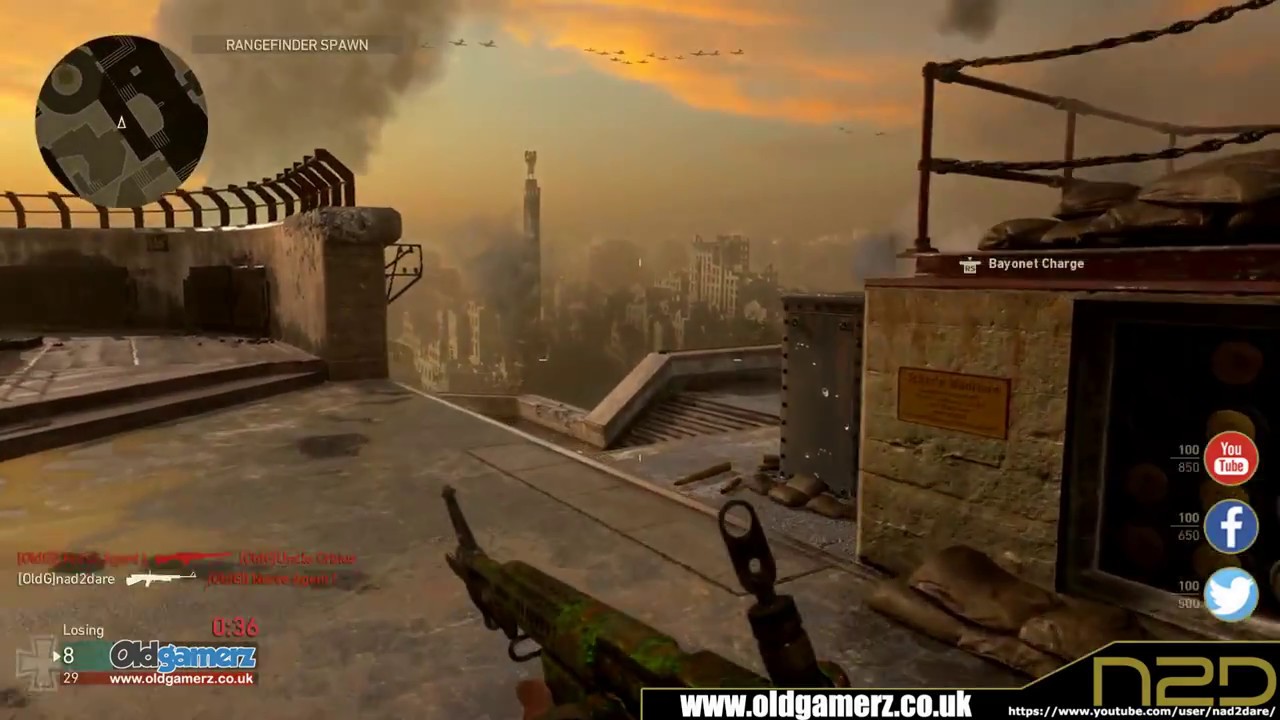 Call of Duty WW2 mp 151117 Free for All Flak Tower - YouTube