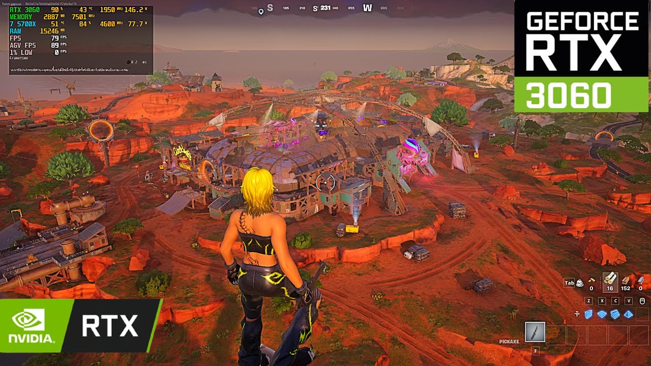 Fortnite Chapter 5 Season 3 | RTX 3060 + Ryzen 7 5700x | Performance ...