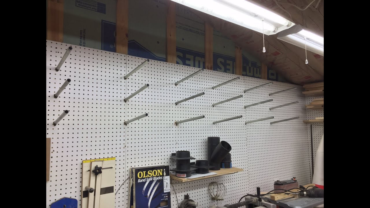 Wood Storage Rack - YouTube