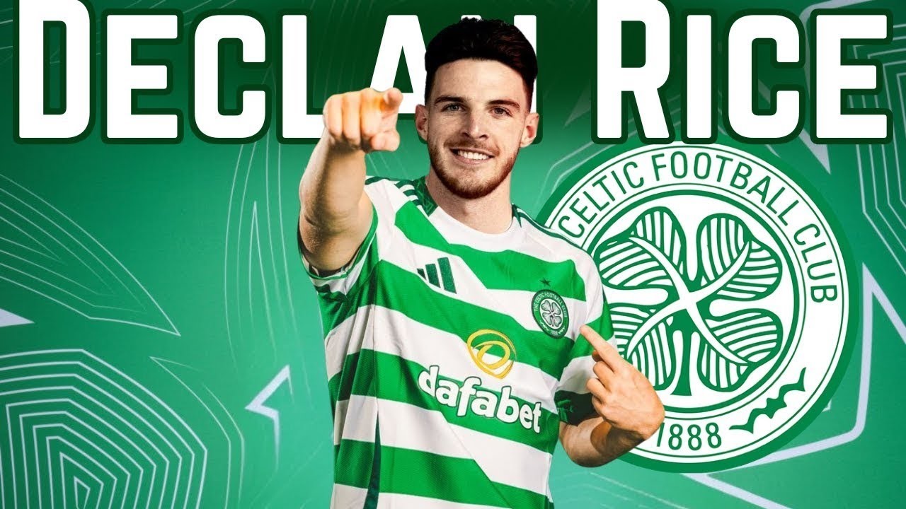 DECLAN RICE TO CELTIC? FANS GO WILD OVER DREAM MOVE FOR IRISH HERO TO ...