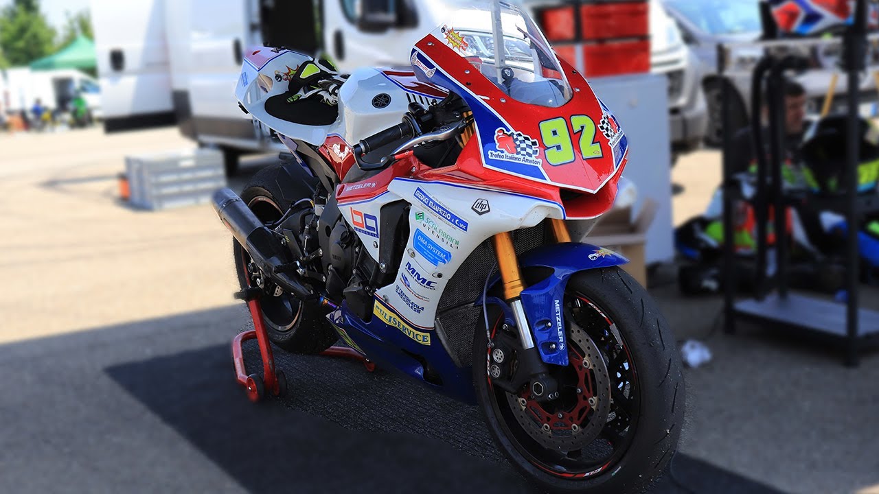 195HP Yamaha R1 2018 with Akrapovic - On Board + Sound Action - YouTube