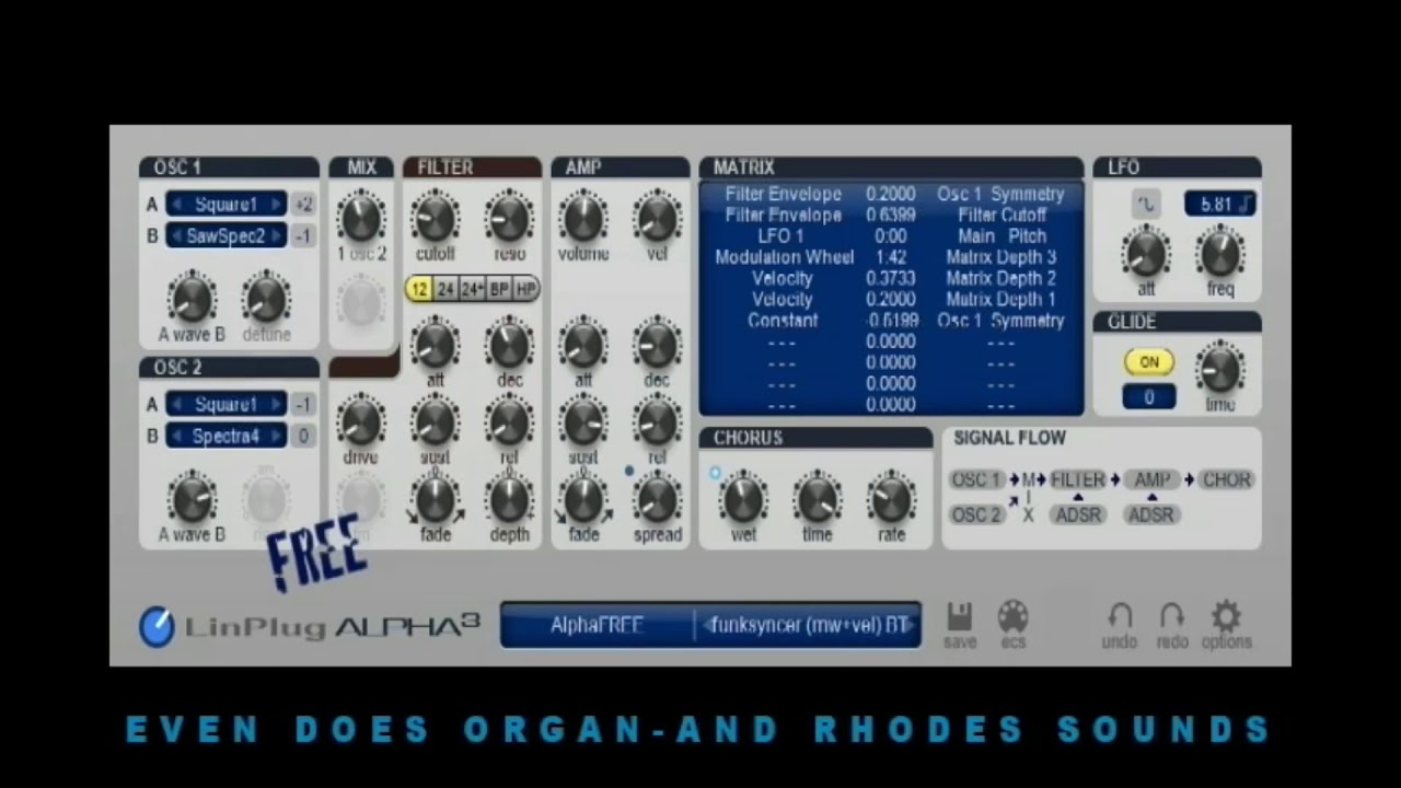 FREE ALPHA 2 VST SYNTH SOUND DEMO - YouTube