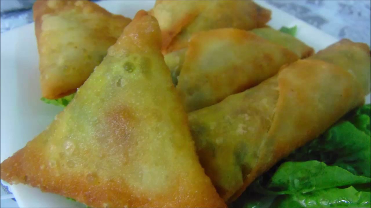 Vegetable Samosa and Roll Recipe by Lively Cooking - YouTube