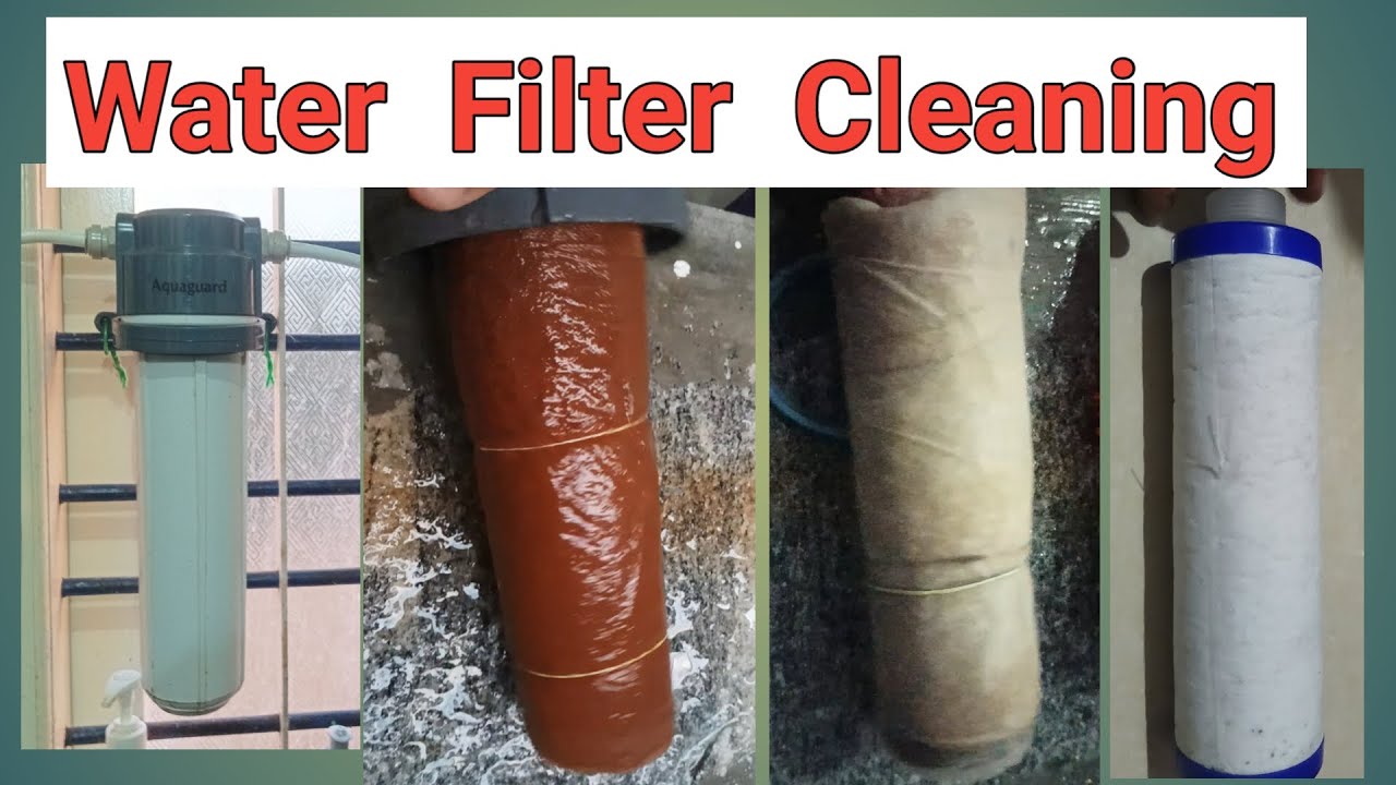 Water filter | cleaning | Healthy water | Healthy Life - YouTube