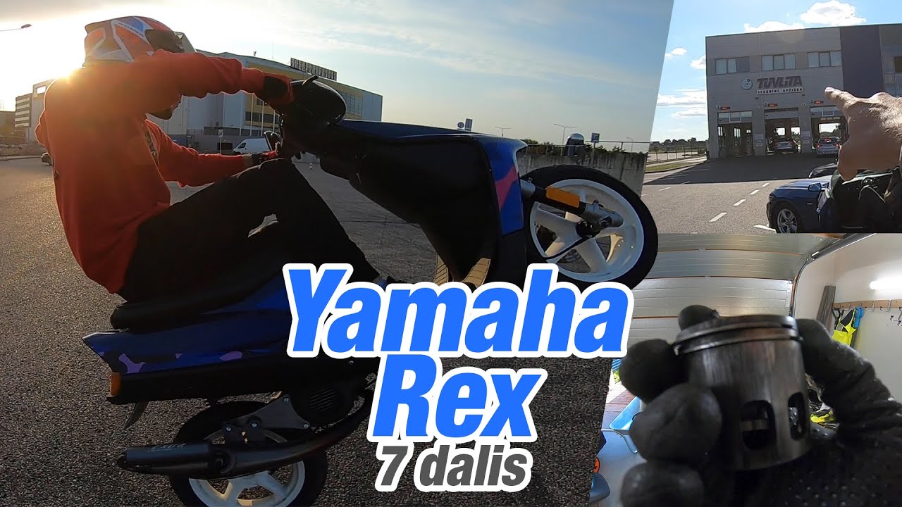 STUNT SPOTE! / Yamaha Rex EP7 / USTUNT PROJEKTAI - YouTube