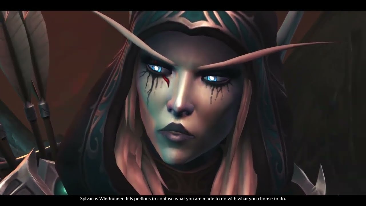 World of Warcraft: Shadowlands - Anduin Sylvanas Epilogue Cutscene ...