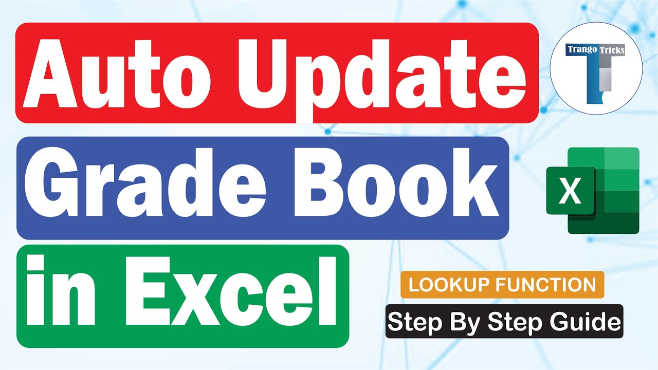 [Super Trick] Auto Calculate Grades with #Excel #Lookup #Function ...