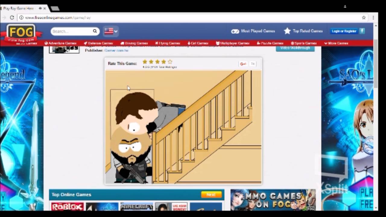 THROW BACK ONLINE GAME...RAY PART 1 - YouTube