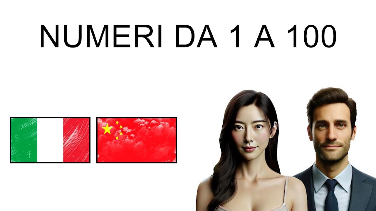 🇮🇹 🇨🇳 Impara il CINESE facilmente | Numeri da 1 a 100 | Vocabolario ...