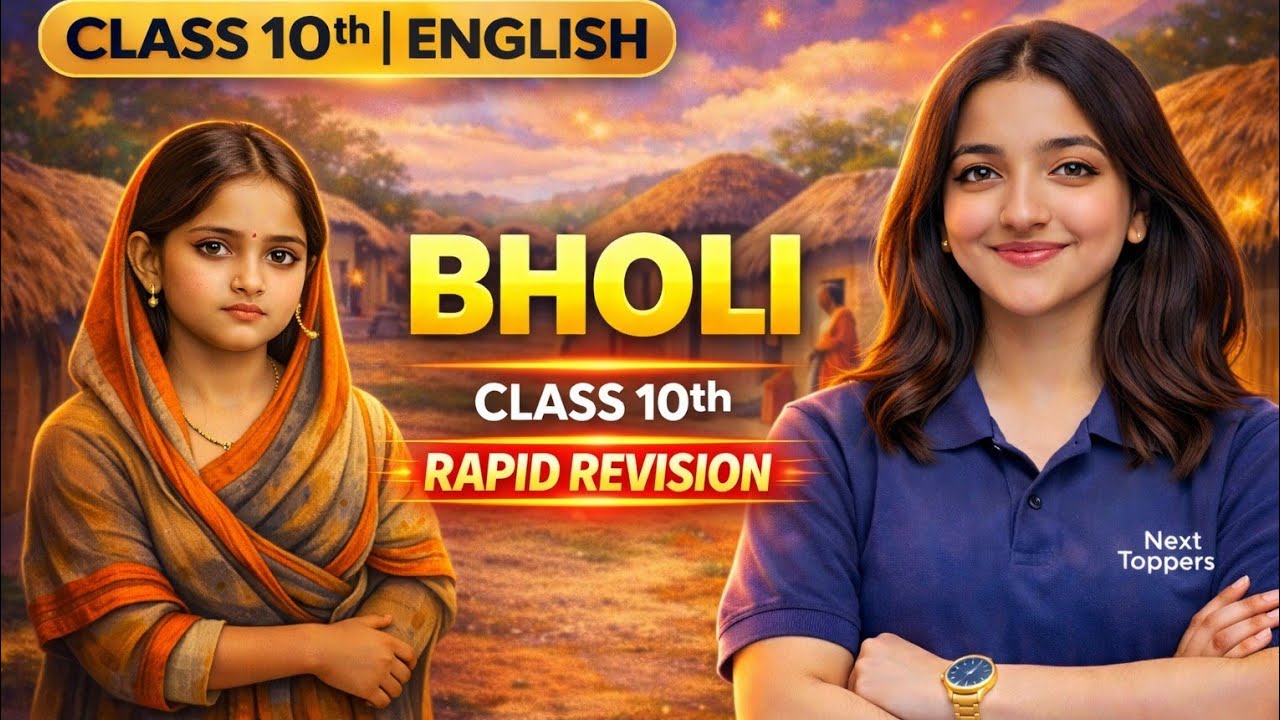 Class 10 English Bholi - Rapid revision (2025-26) | complete CBSE ...