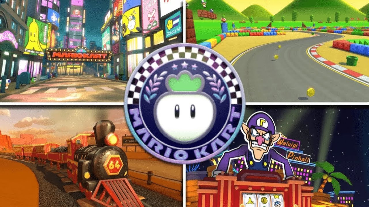 Mario Kart 8 Deluxe - Turnip Cup Walkthrough (DLC Wave 2) - YouTube