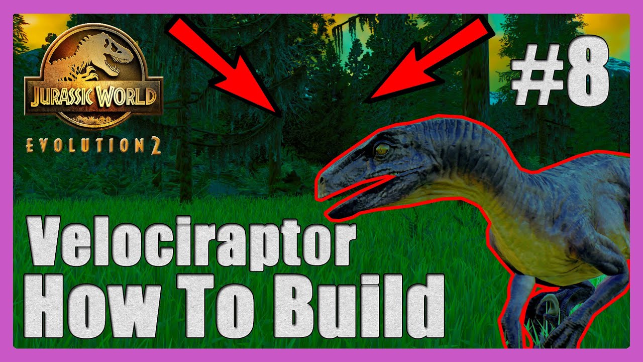 How To Build The Ultimate Enclosure Velociraptor! - Jurassic World ...